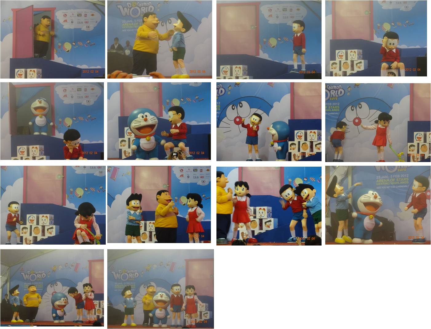 Come Full Circle (dot-to-dot): Entering Doraemon World @ Genting 2012