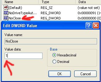 Gethistuff!!!: How to disable the "Turn Off Computer" button in windows XP