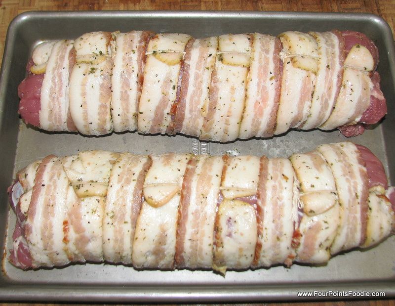 The Four Points Foodie: Stuffed Pork Tenderloin