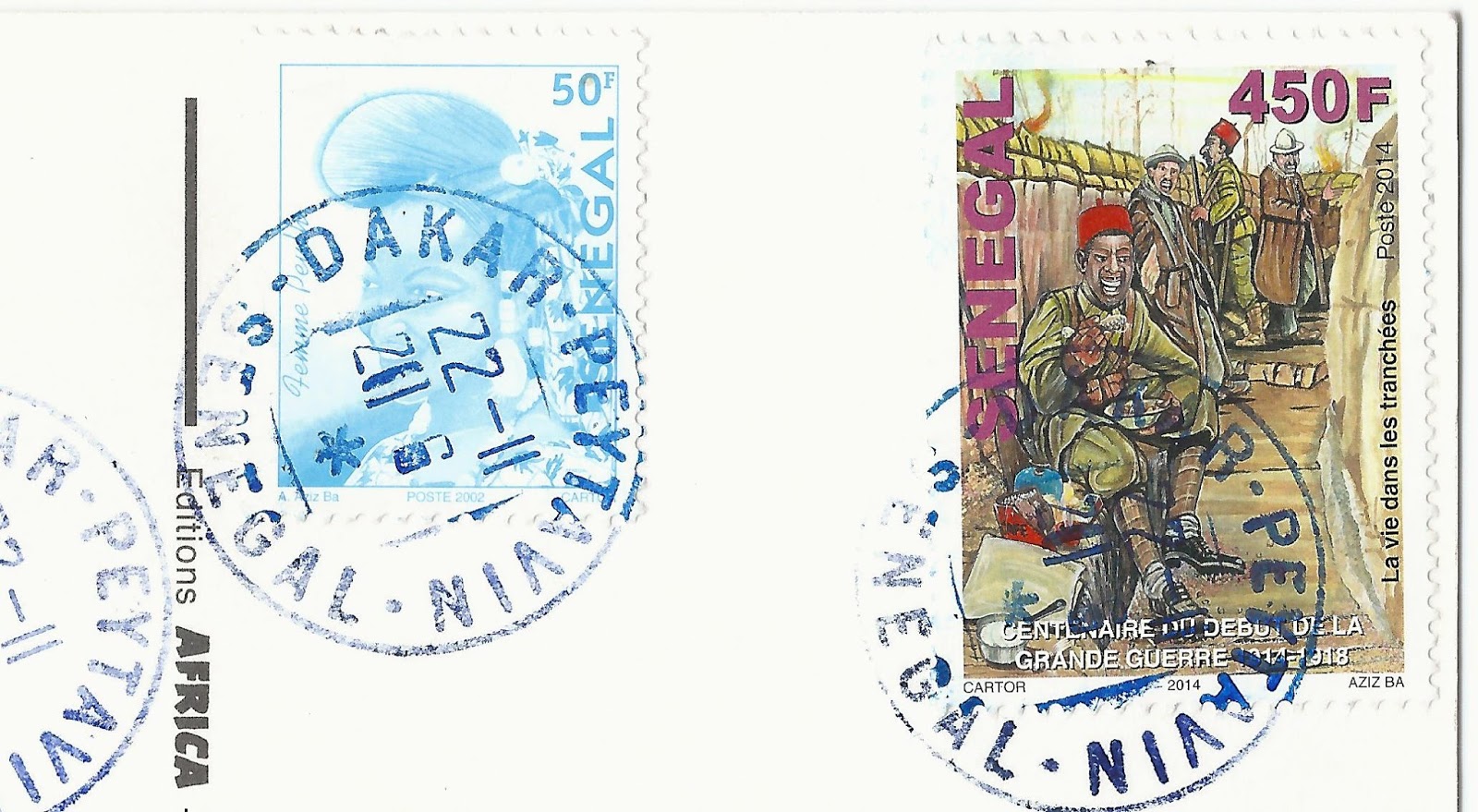 A Journey of Postcards: Dakar, capital of Senegal