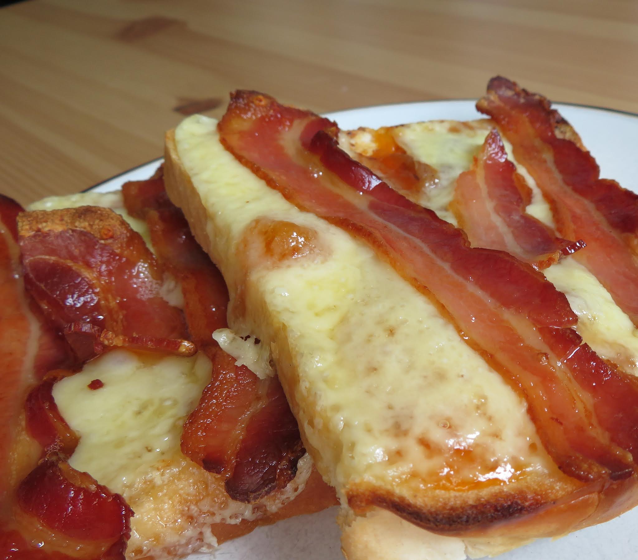 Bacon & Cheese On Toast | The English Kitchen