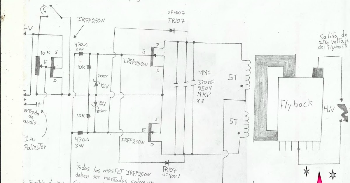 circuito de control para flyback utilizando el ZVS flyback driver de ...