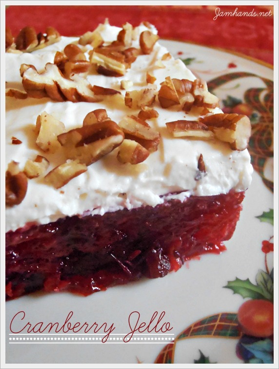 Cranberry Jello Dessert