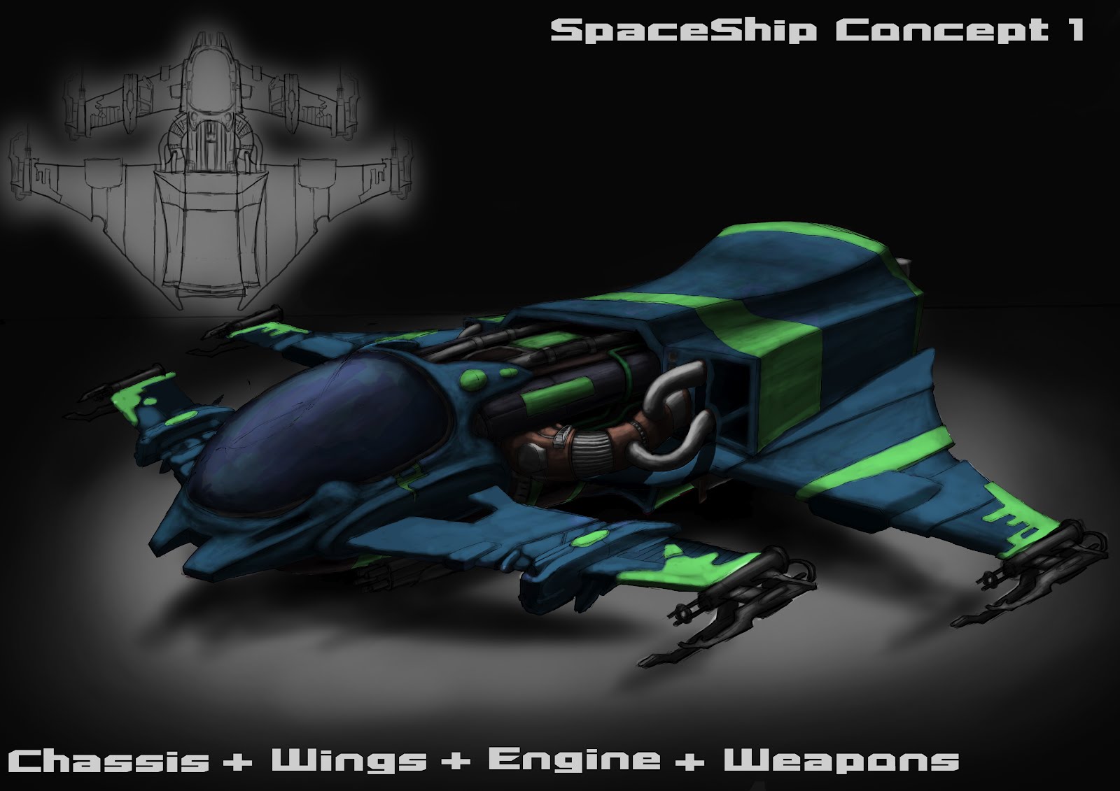 Spaceship designs - gnomamerica