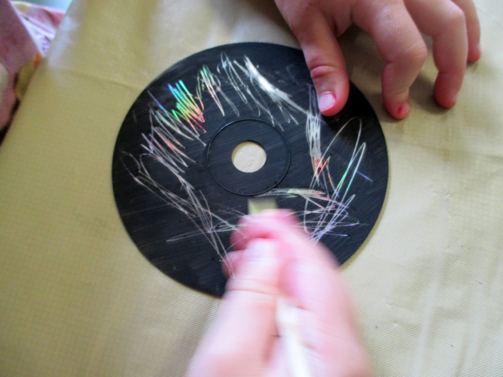 StrongStart: CD Scratch Art