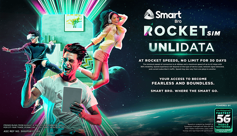 Smart releases Smart Bro Rocket SIM with 30 days of Unli Data for an ...