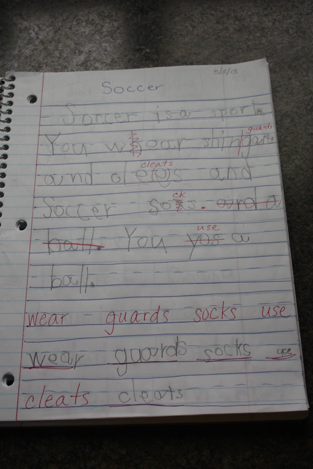 The Hawkins Rerun: Jake's writing