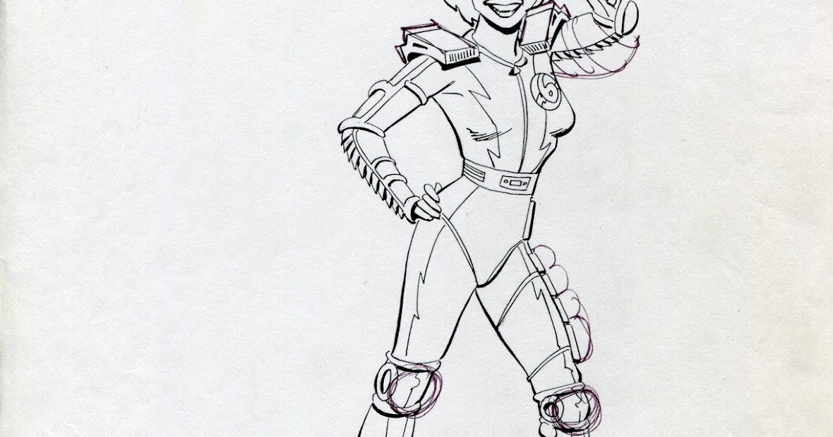 Flooby Nooby: Bionic Six - Concept Art by Alex Toth