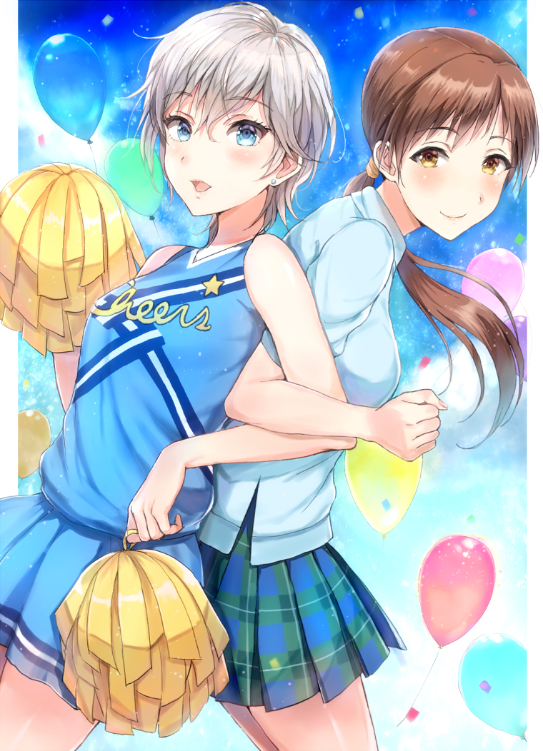 Anime Girls Cheerleading Animoe
