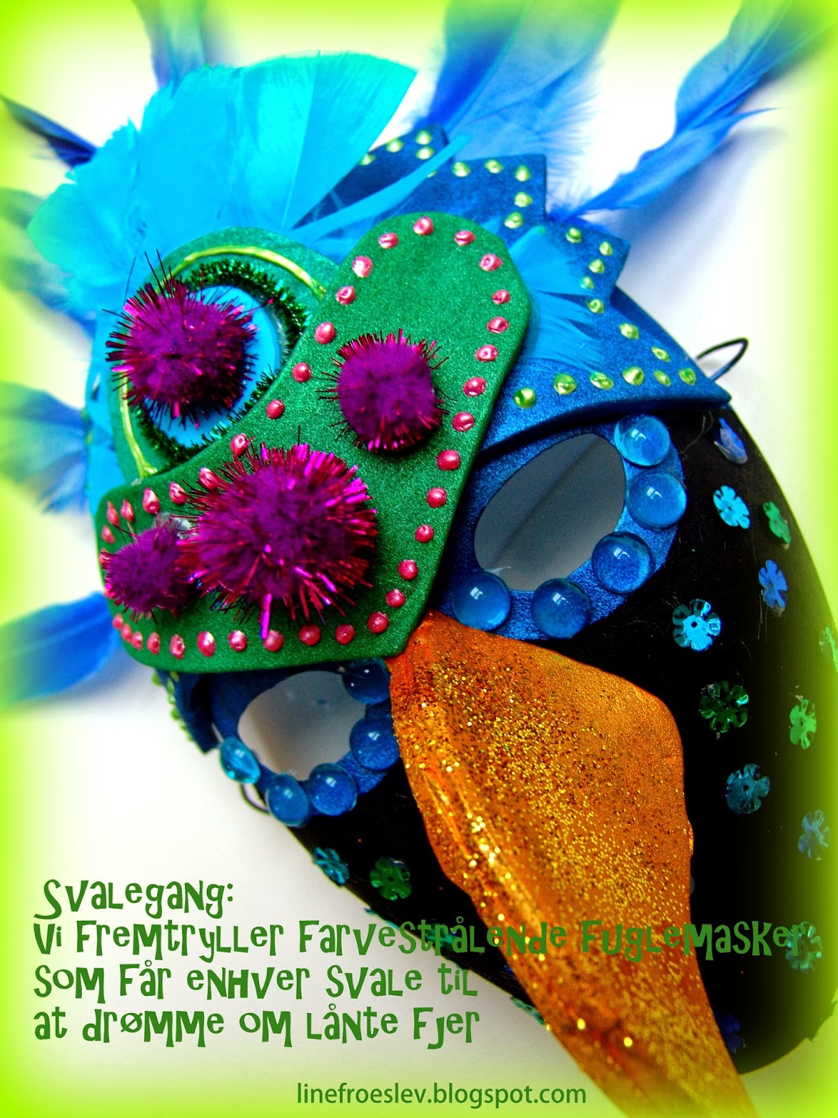 Line Frøslev: Fuglemaske