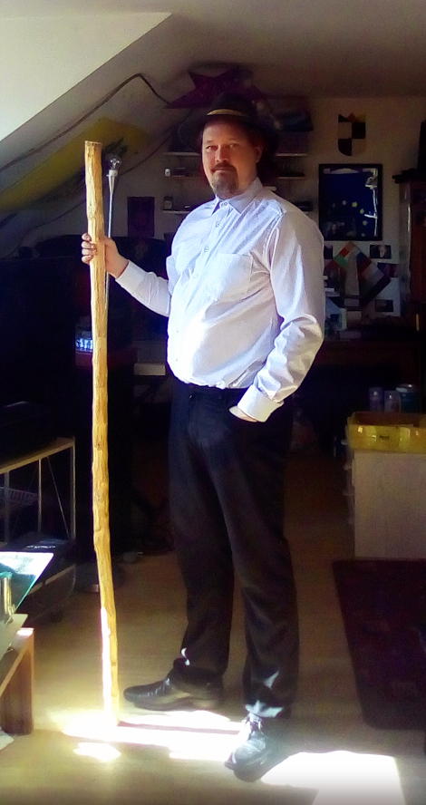 Wanderstab - Holzarbeit und Natur - Selber machen Anleitung - Selbst ...