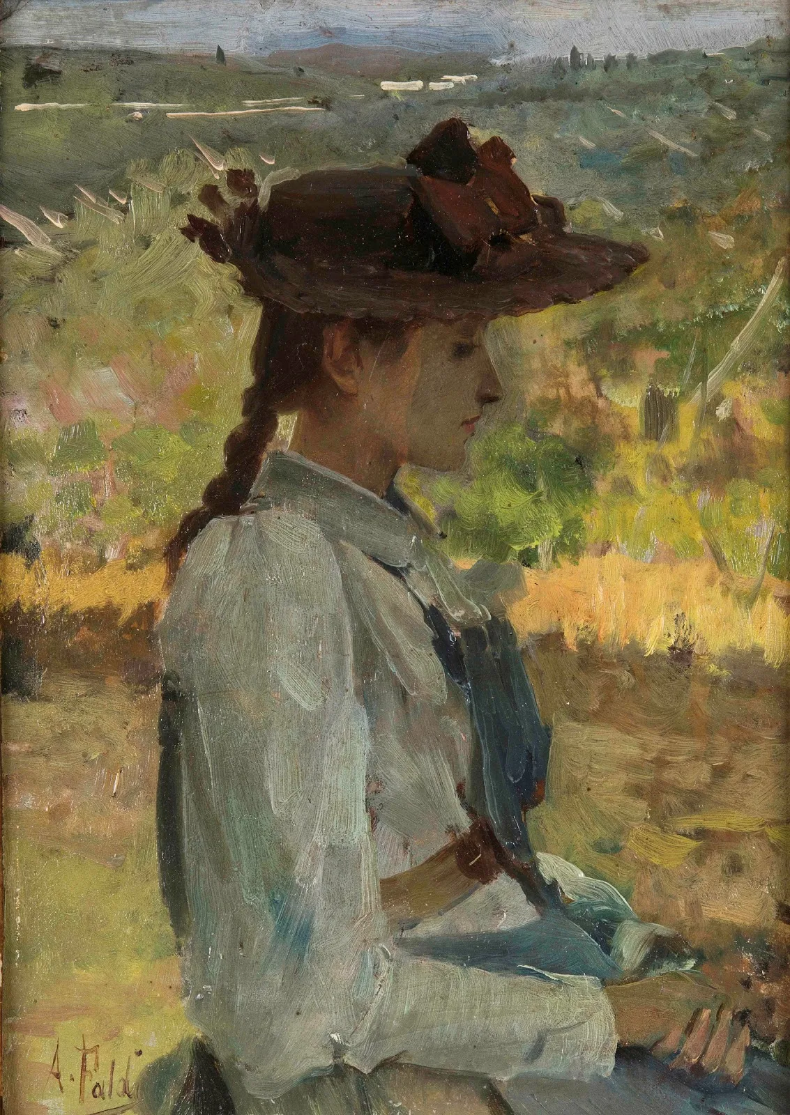 Arturo Faldi (1856-1911) Macchiaioli painter | Tutt'Art@