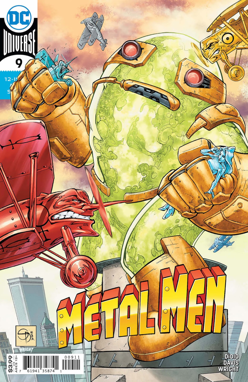 Weird Science DC Comics: Metal Men #9 Review