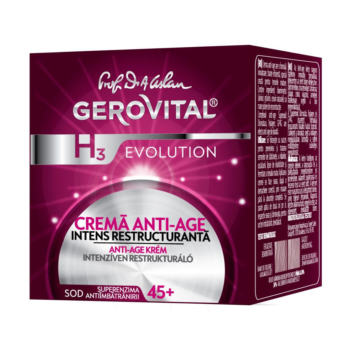 Buy Original Romanian Gerovital H3 Tablets and Injections by Dr Ana ...