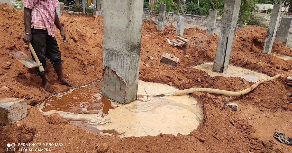 Soil Compaction using water