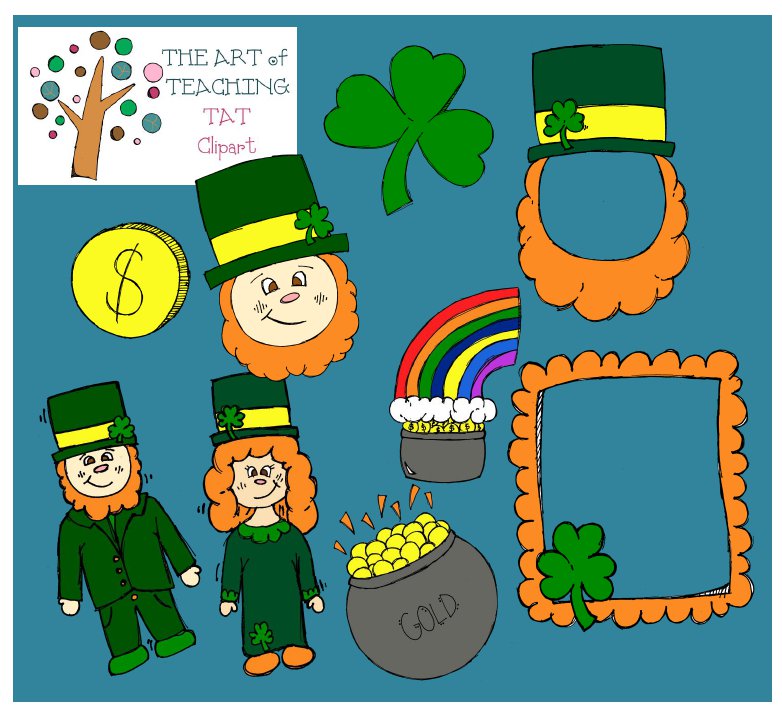 The Art of Teaching: A Kindergarten Blog: St. Patrick's Day Clipart