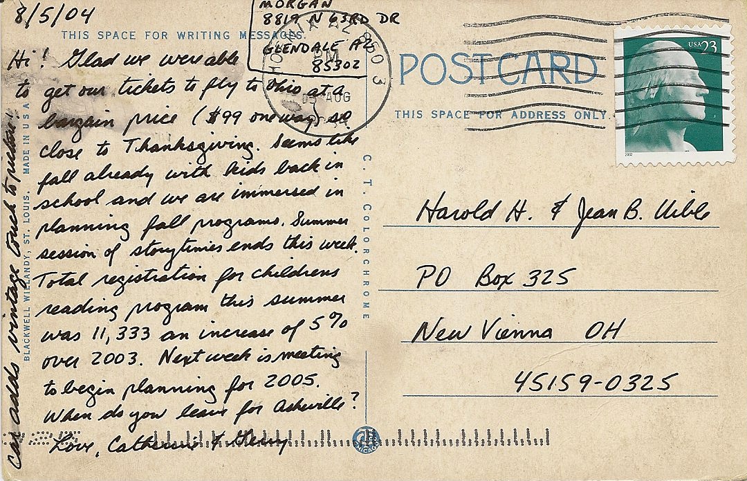 Uibles: A Family Blog: Missouri Library Postcards