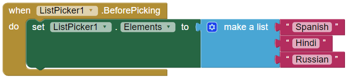 How to create a Multi Language Translation app in MIT App Inventor 2