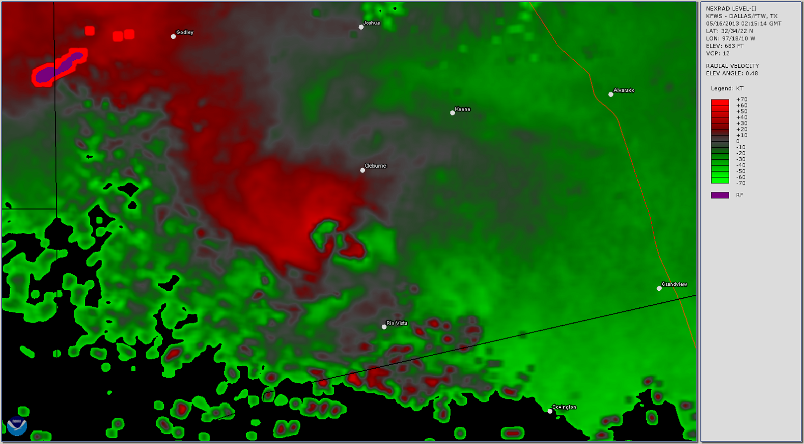 Steve Horstmeyer's - Inside The Forecast: Radar Images from the May 15 ...