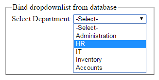 How to fill DropDownList from Sql server database in asp.net ~ Asp.Net ...