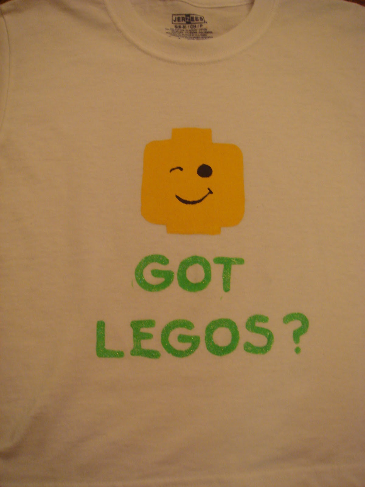 DIY Lego T-shirts