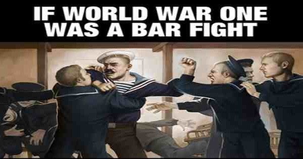 A Scotsman in Buckingham: If World War one was a bar fight