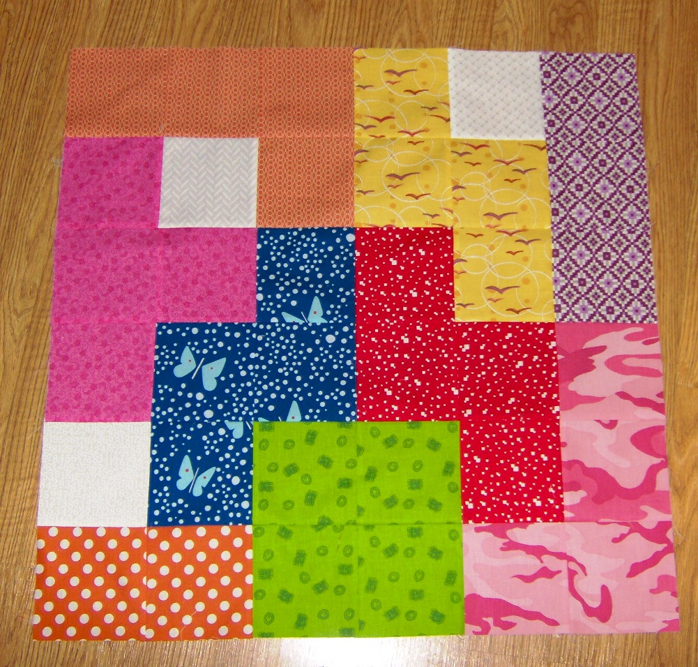 Happy Quilting: Tetris Quilt-A-Long - Week 2