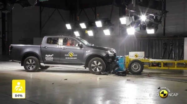 Isuzu D-Max Crash Test Euro NCAP December 2020 Ratings - Shorts Cars