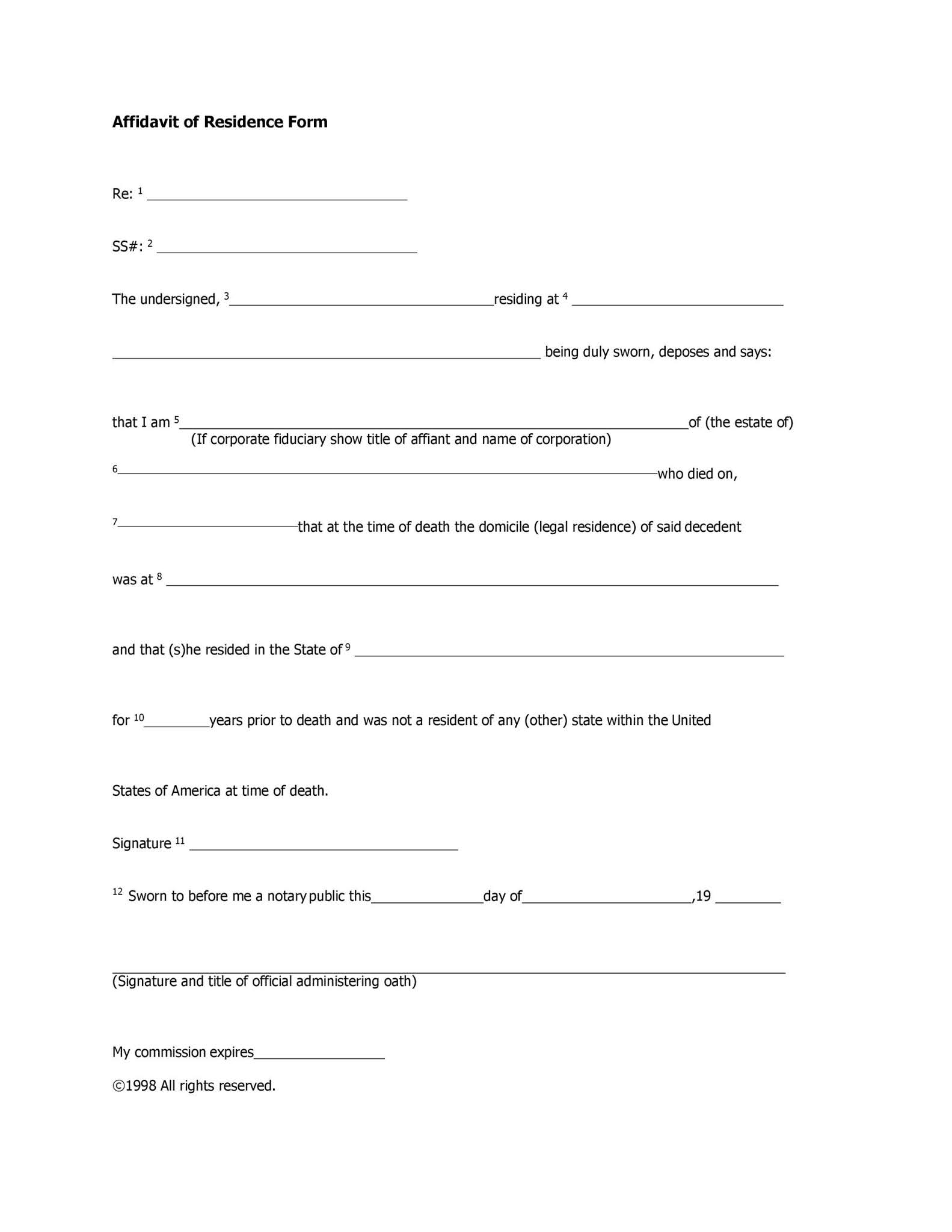Proof Of Residency Letter Template Resume Letter proof-of-residency-letter-template-resume-letter