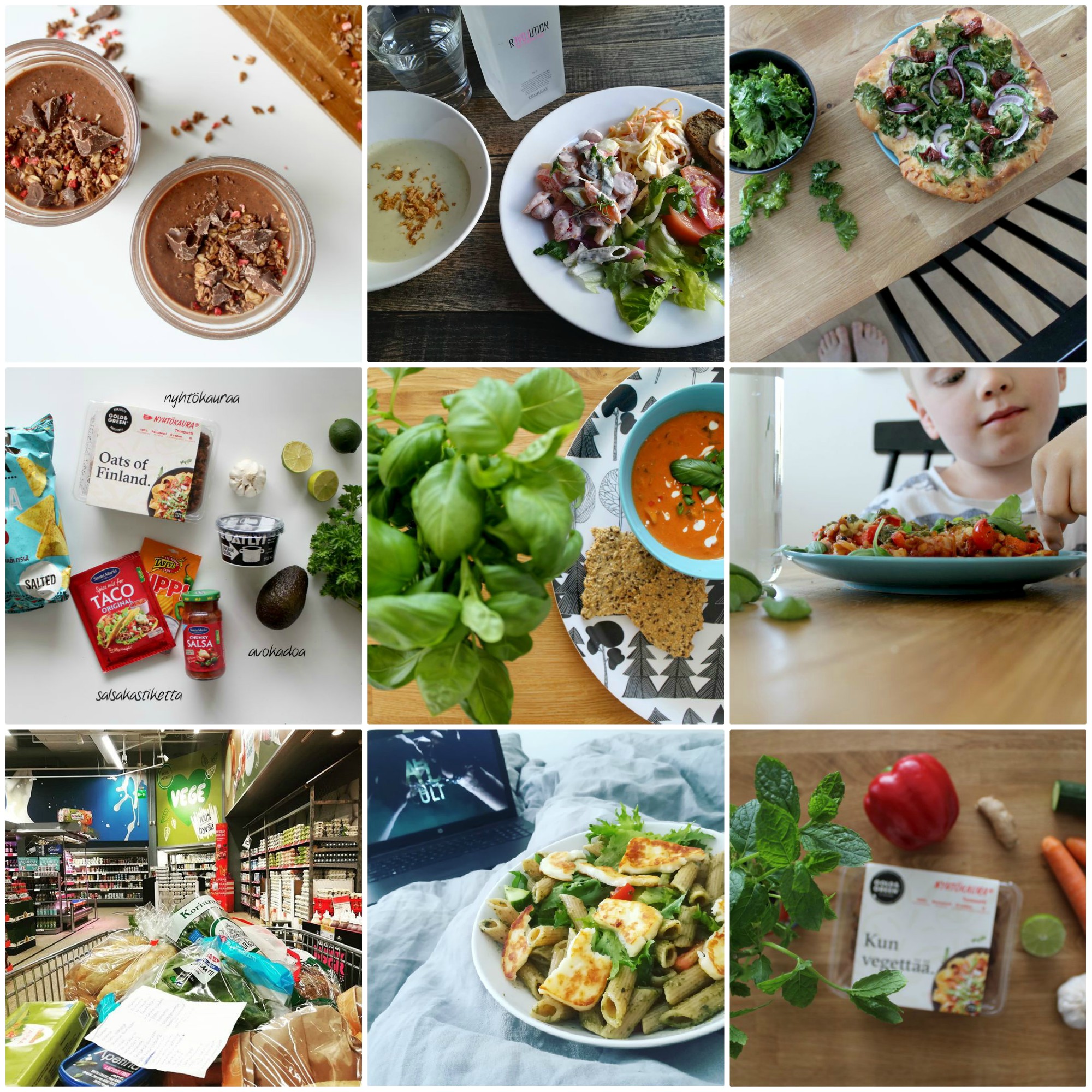 Tässä kaupungissa tuulee aina.: Nopeita kasvisruokareseptejä arkeen.