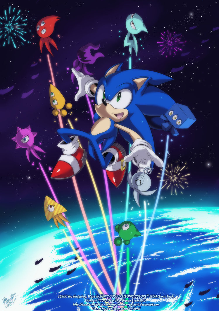 sonic adventures: jogos sonicos: sonic colours