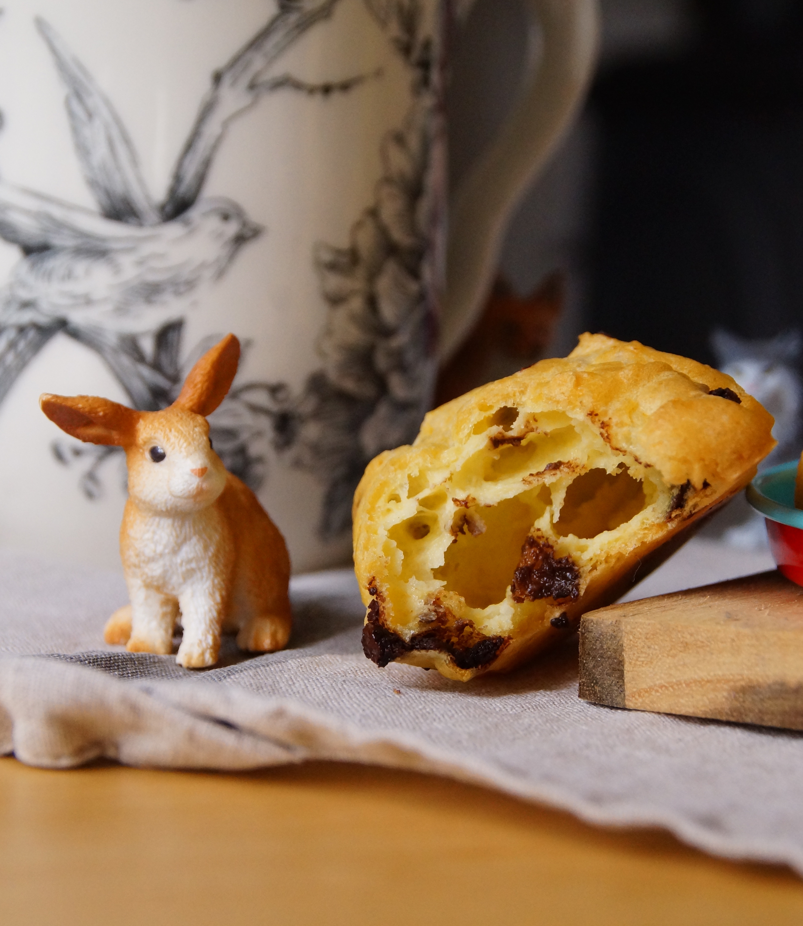 Lire, relire, ne pas lire...: Sunday mood et chouquettes au chocolat 🍪☕