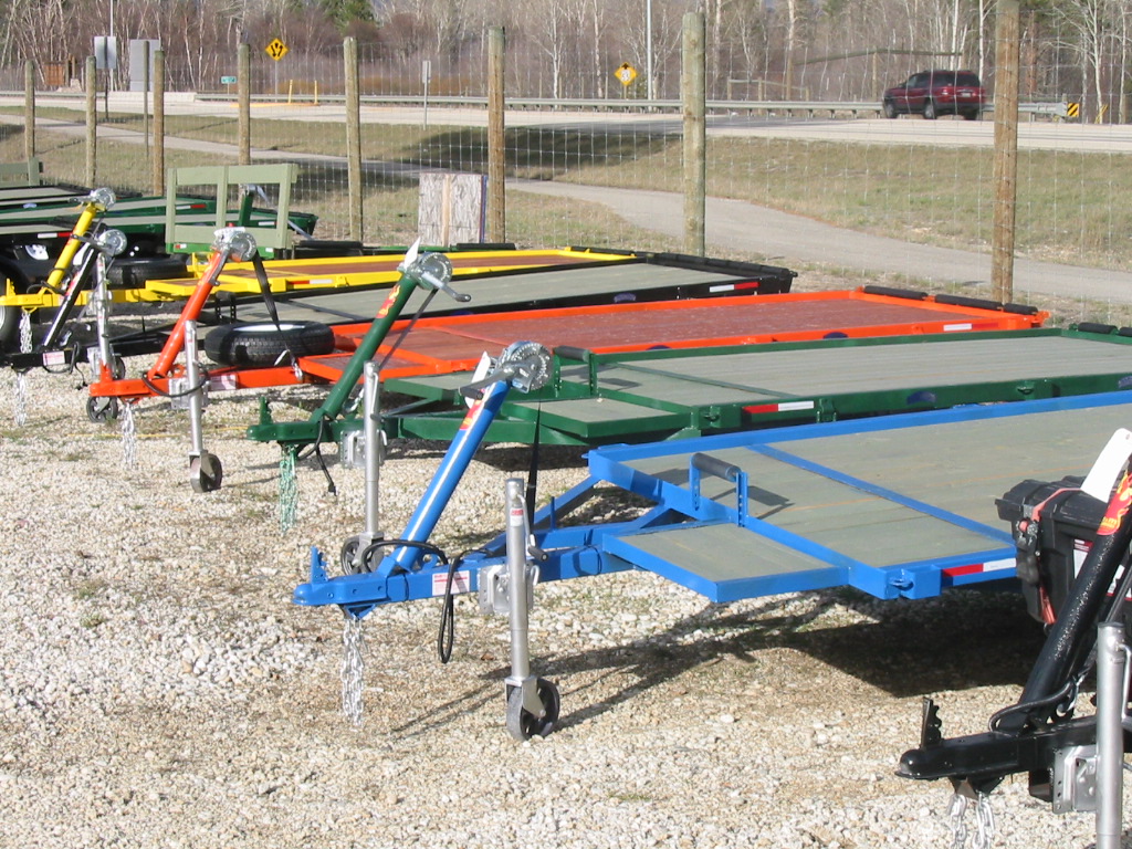 m&m Trailer and custom welding: NEW 2023 Raft & Atv Trailers 10',12 ...