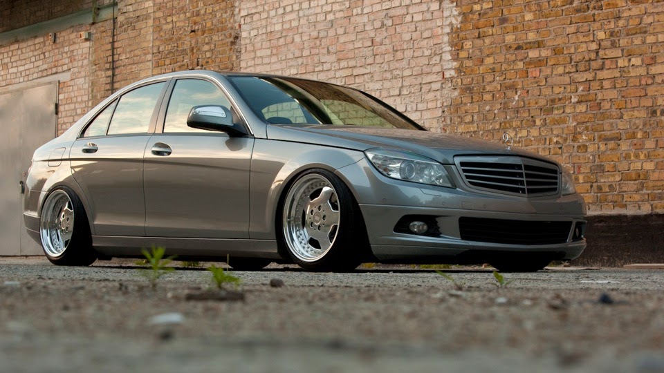 2007 Mercedes-Benz W204 C180 Stance | BENZTUNING