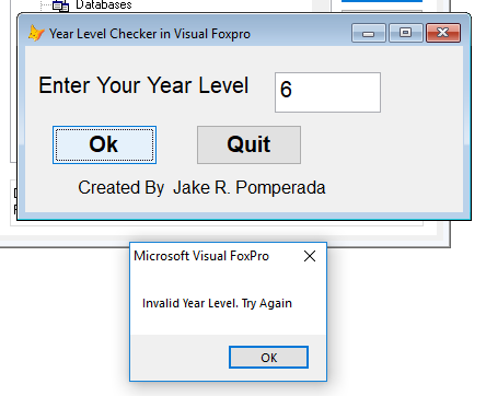 Free Programming Source Codes and Computer Programming Tutorials: Year Level Checker in Visual ...