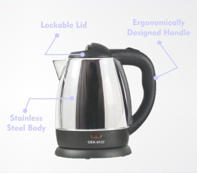 1 Litre Cordless Kettle