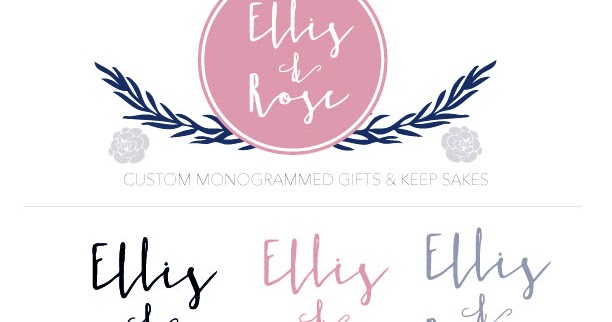Gypsy Beard: Ellis & Rose Branding - Custom Logo Design & Business Cards