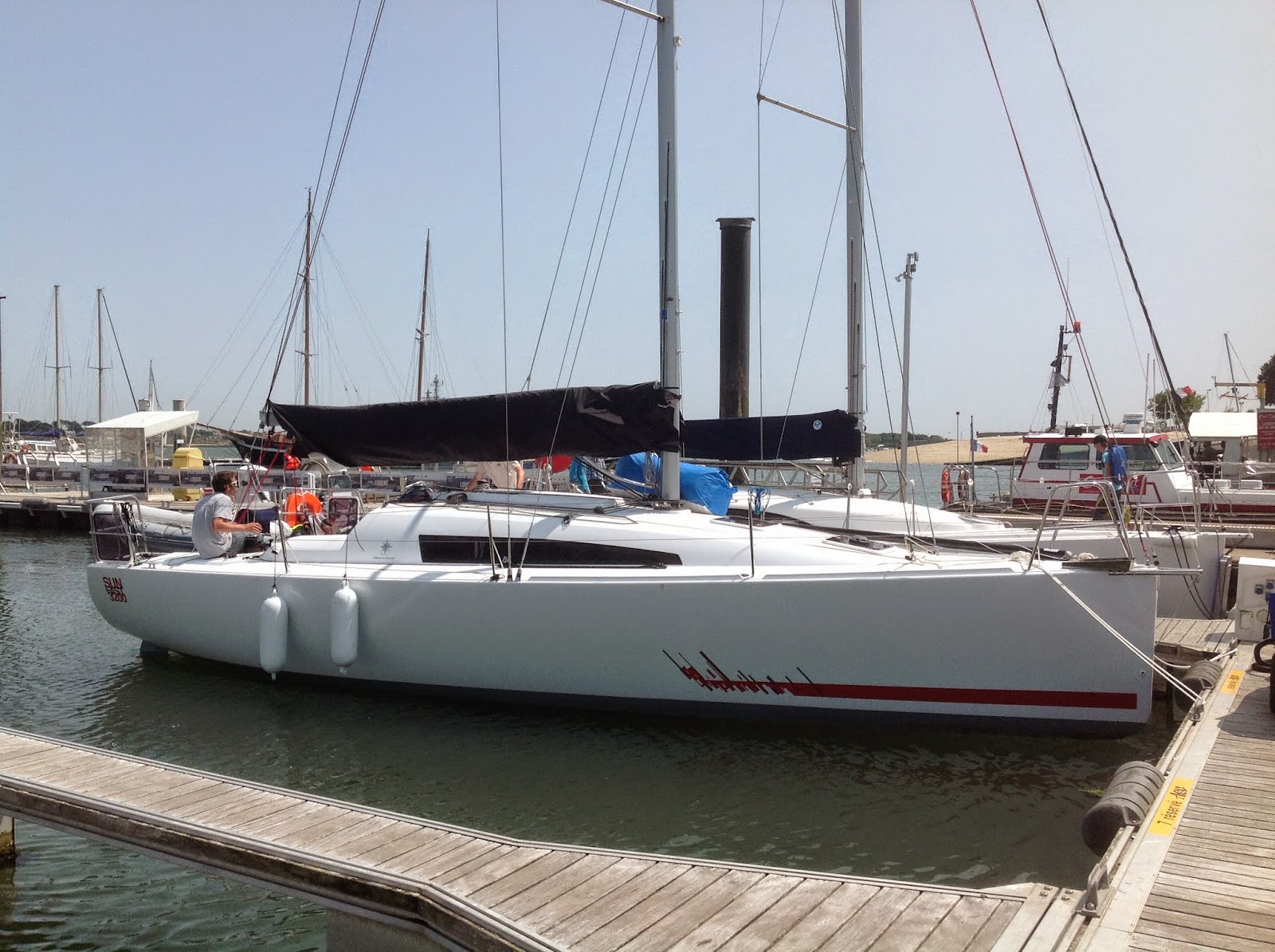 SUN FAST 3200 JEANNEAU : Présentation du SUNFAST 3200 "Mirabelle"