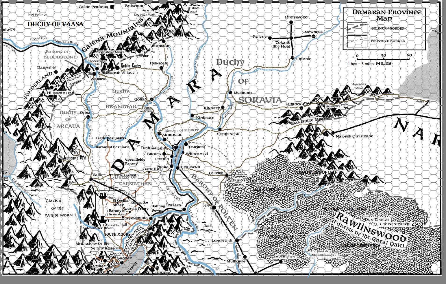 Hex Crawl/World Building 'Systems'