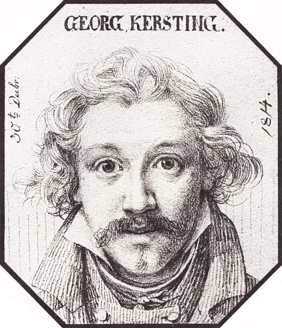 Georg Friedrich Kersting (1785-1847) Romantic painter | Masterpiece ...