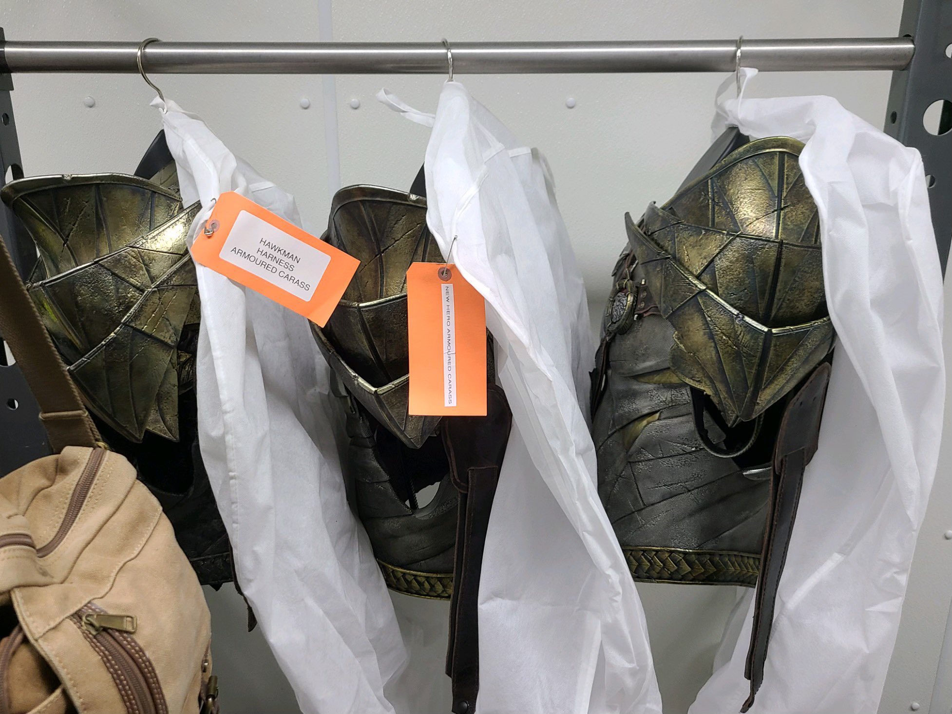 Black Adam - Black Adam, Hawkman Suits & Props Revealed - JEFusion