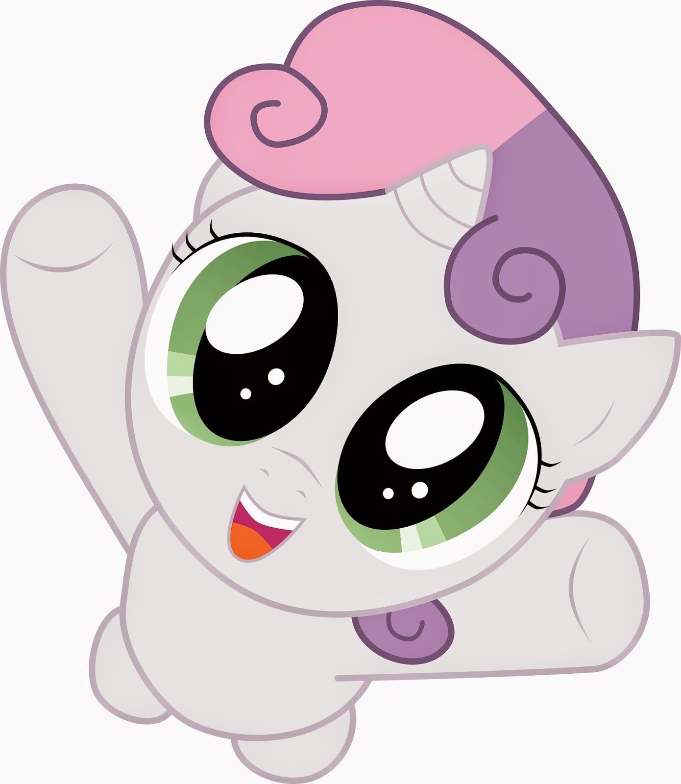 InsTVamerica: My Little Pony So Soft Newborn Sweetie Belle Figure ...