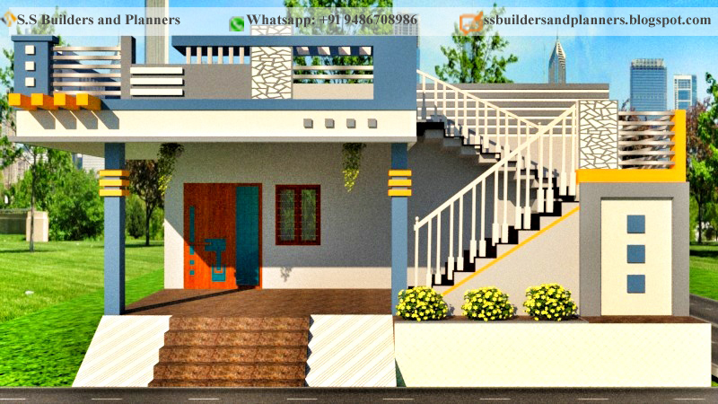 Single Floor Building Elevation