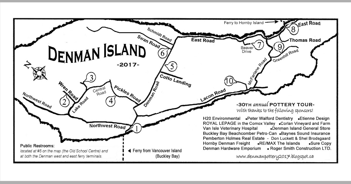 Celebrating 30 years! Denman Island Pottery Studio Tour - May 20/21 ...