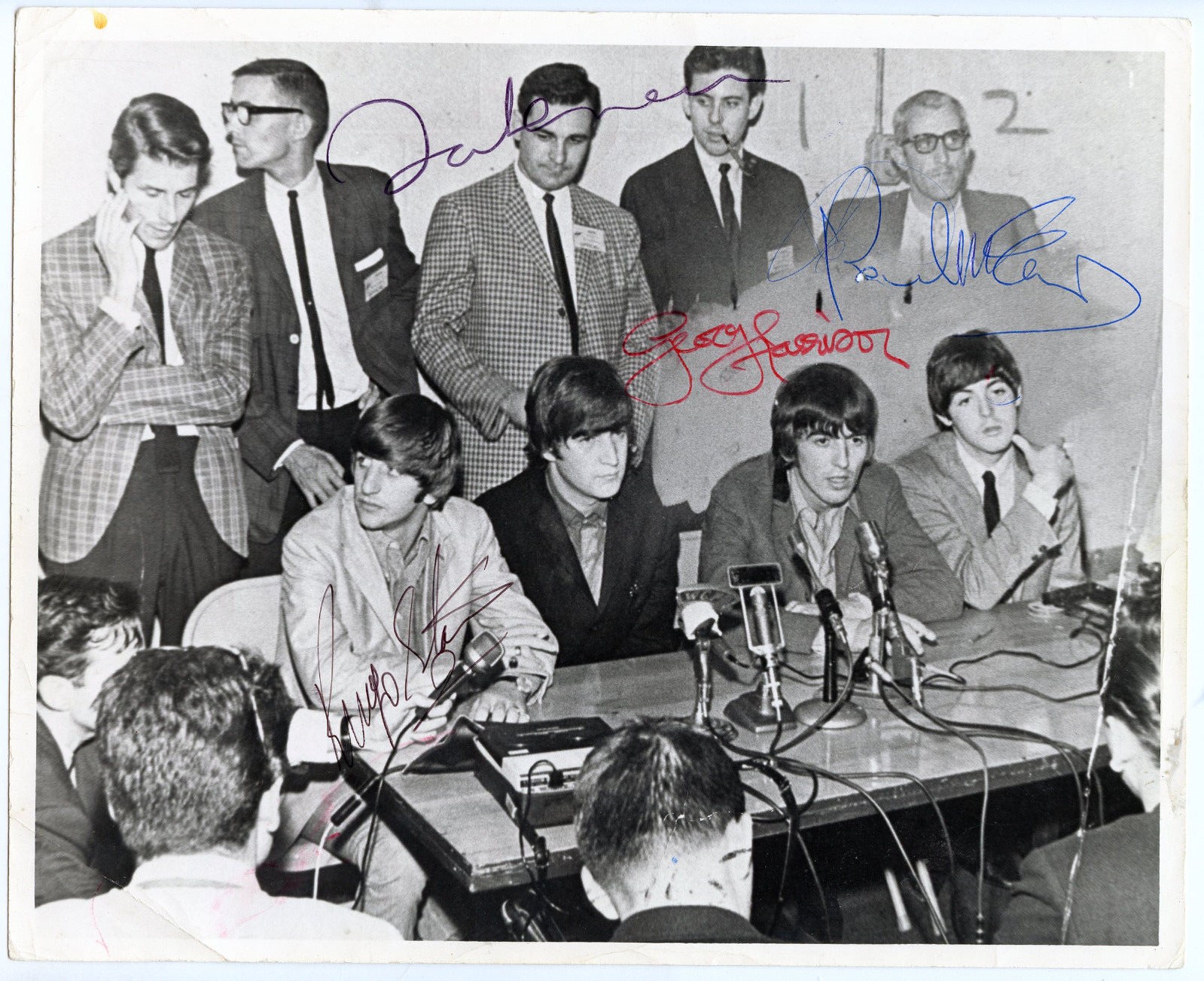 Meet the Beatles for Real: Signed by all four