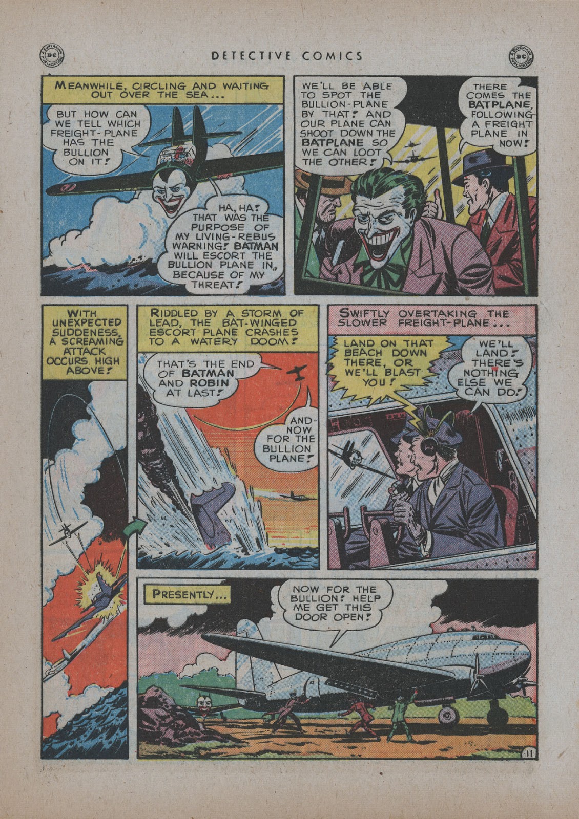 Rebus Crimes! (DETECTIVE #137) Joker Cover Story