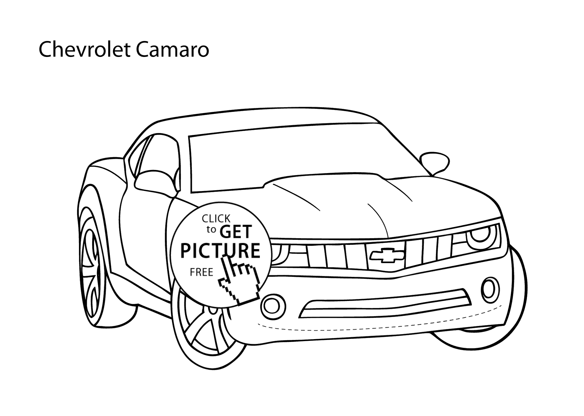 Camaro Coloring Pages ~ Coloring Pages