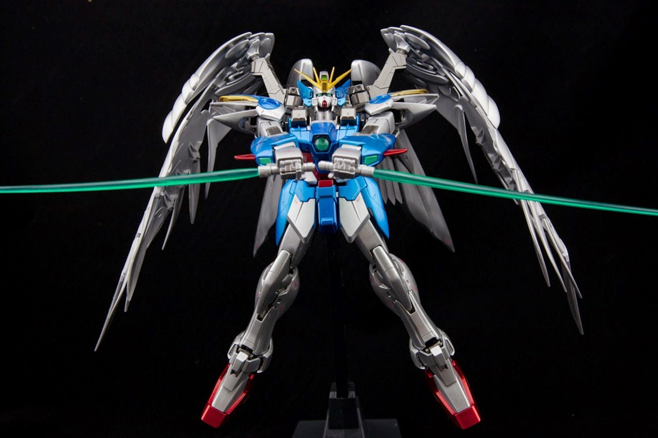 GUNDAM GUY: MG 1/100 Wing Zero Custom - Metallic Colors Painted Build