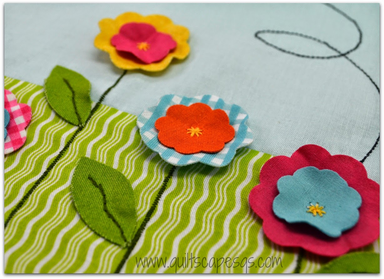 .Quiltscapes.: Quick and Pretty 3D Applique'...