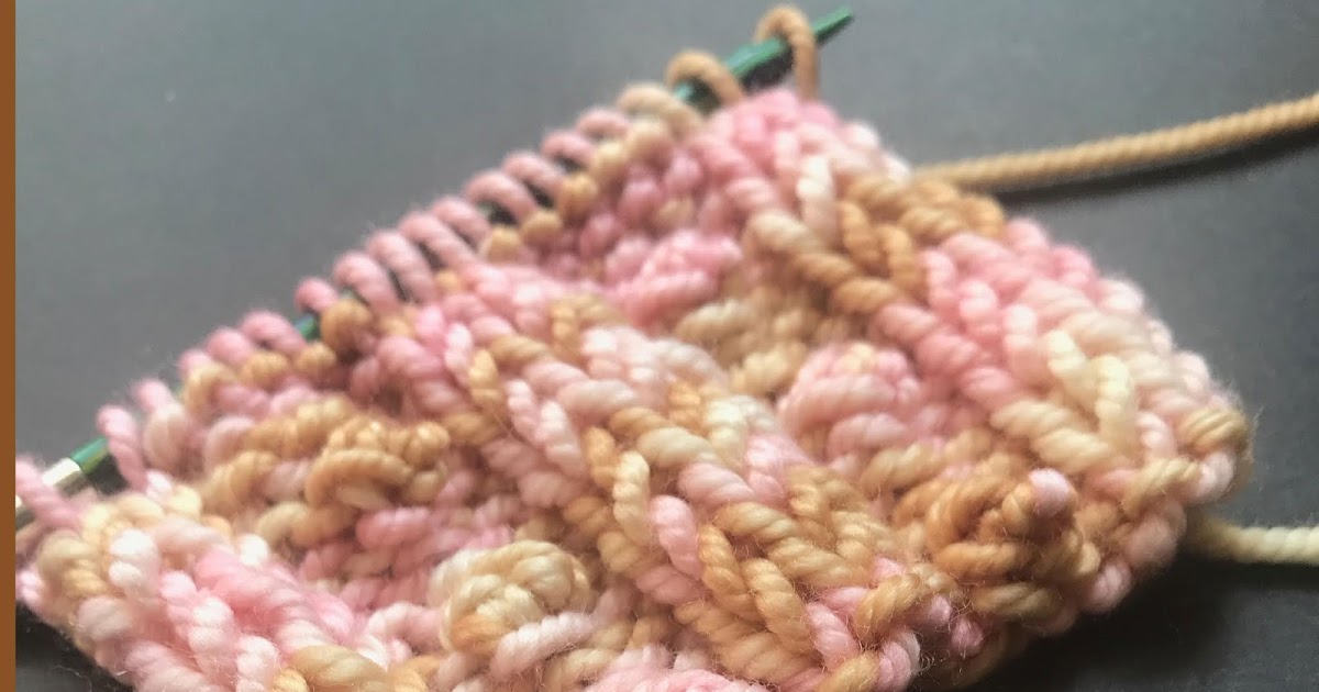 Little Bobble Rib | The Weekly Stitch